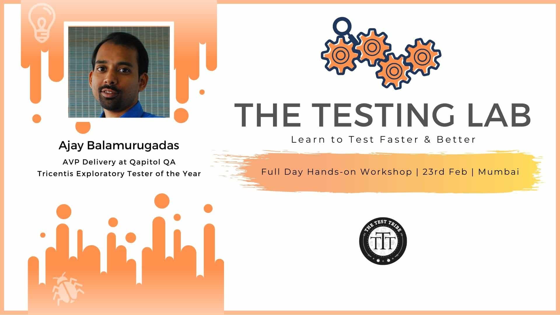 The Testing Lab- Hands-on Testing Workshop | Test Faster and Better