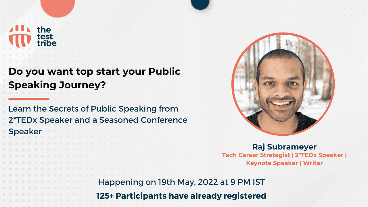 Fireside chat with Raj Subrameyer - The Test Tribe