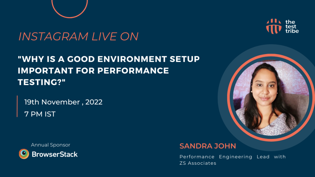 Sandra John- "Why is a good environment setup important for Performance ...