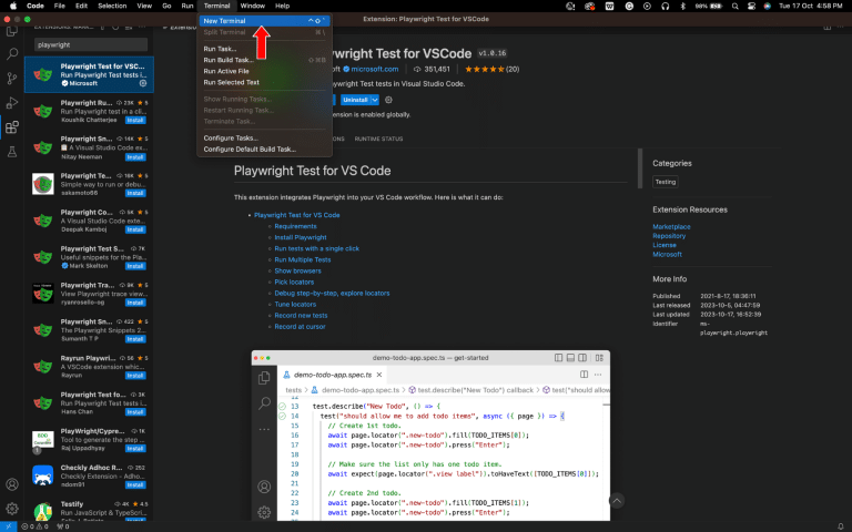 How to Install Playwright on macOS in 2025?