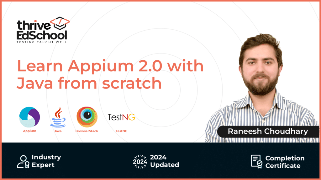 Appium Beginner S Online Mobile Testing Course
