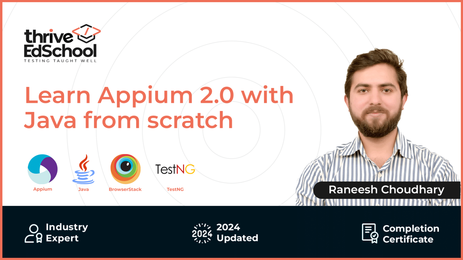 Appium Beginners Online Mobile Testing Course