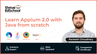 Appium | Beginner’s Online Mobile Testing Course