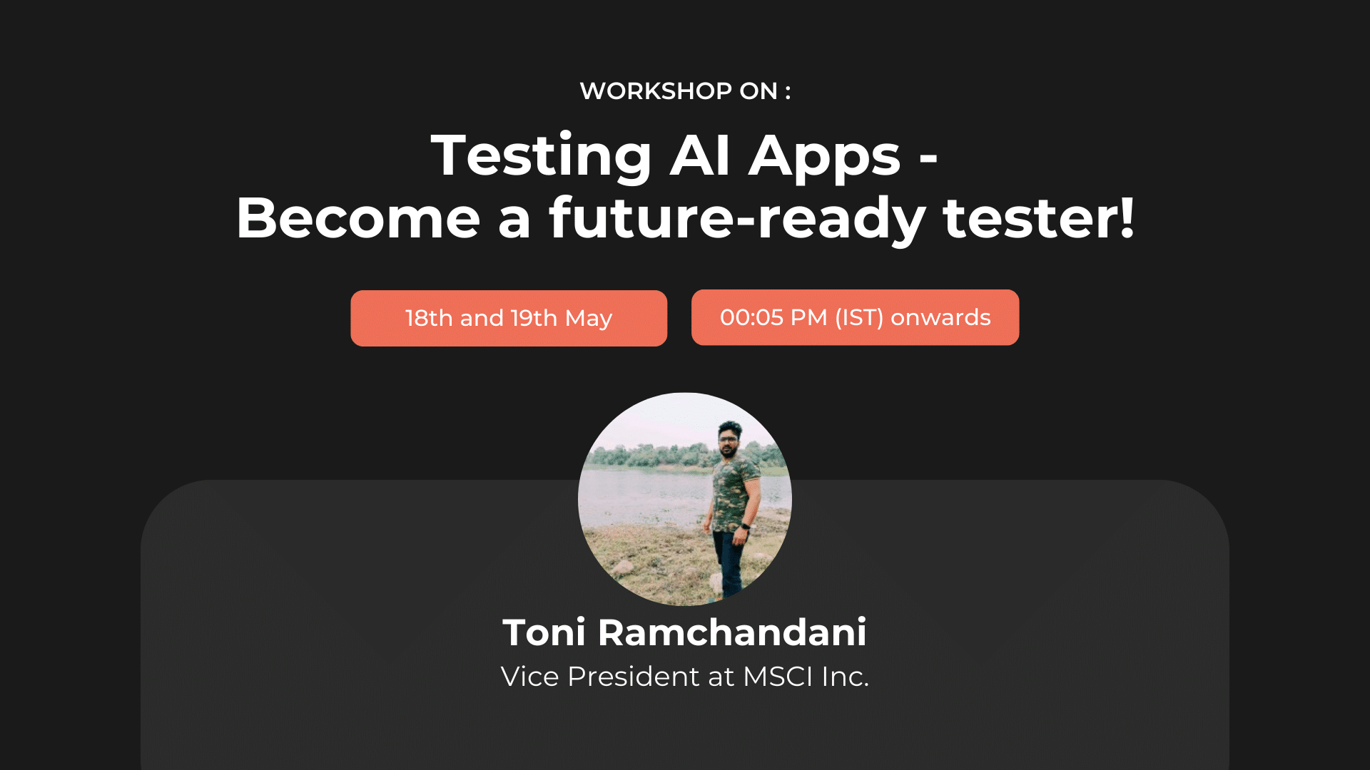 Testing AI Apps: Live 3-Days Workshop - The Test Tribe