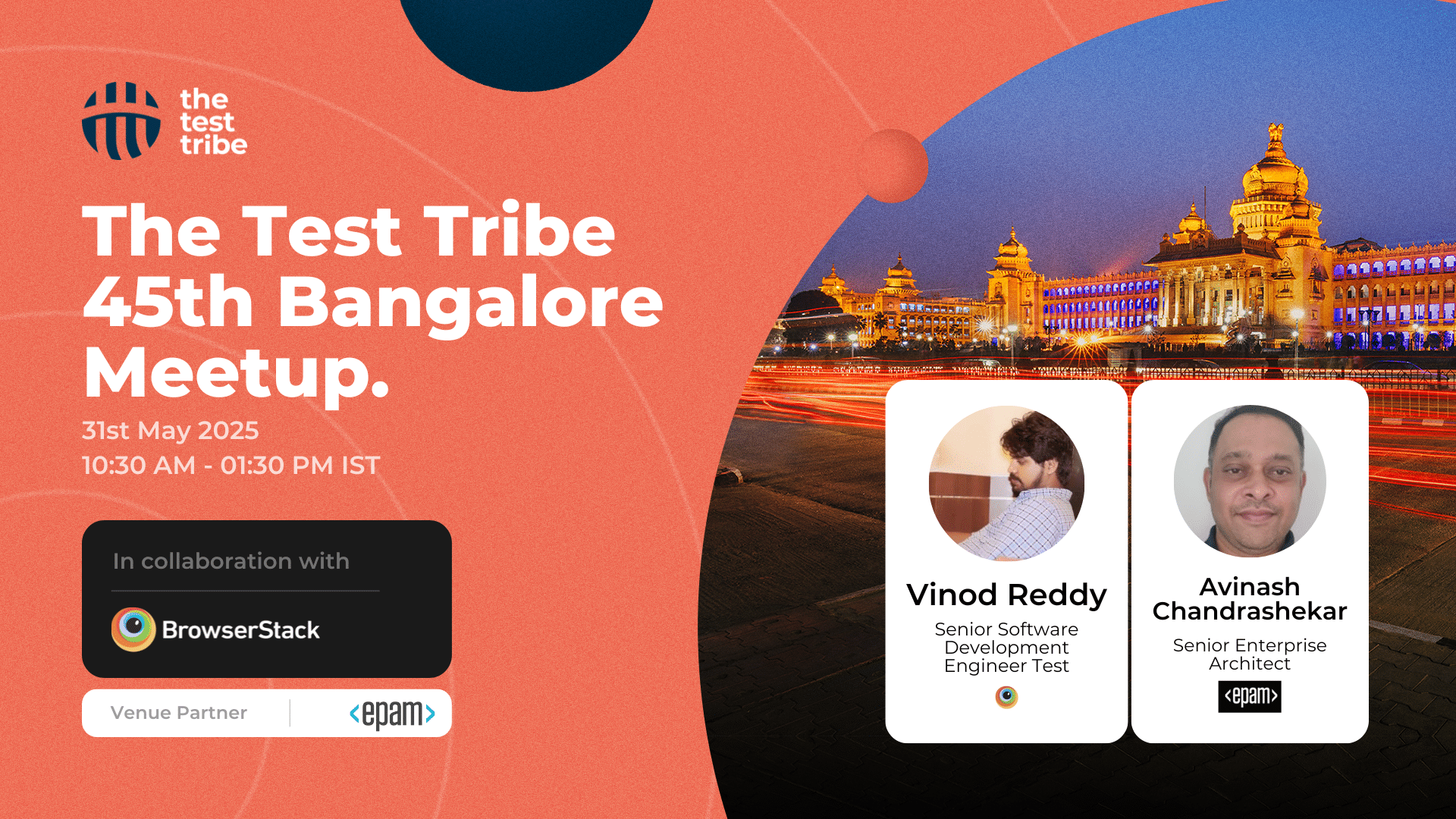 Software Testing Meetup in Bangalore | Tester's Community Meet